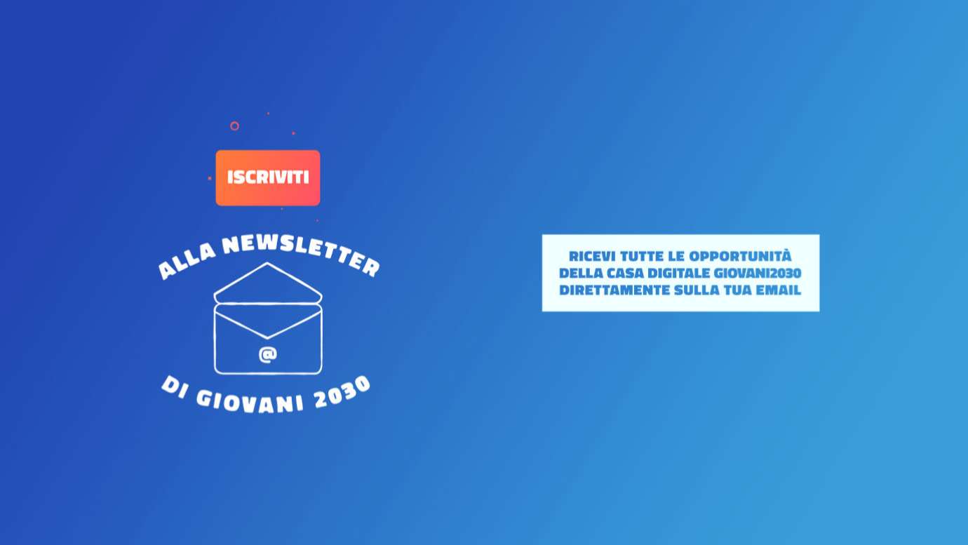 Conosci la nuova Newsletter di G2030? - Giovani2030